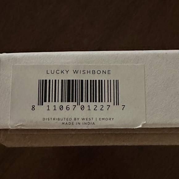 west emory | Office | Nib West Emory Gold Brass Lucky Wishbone ...